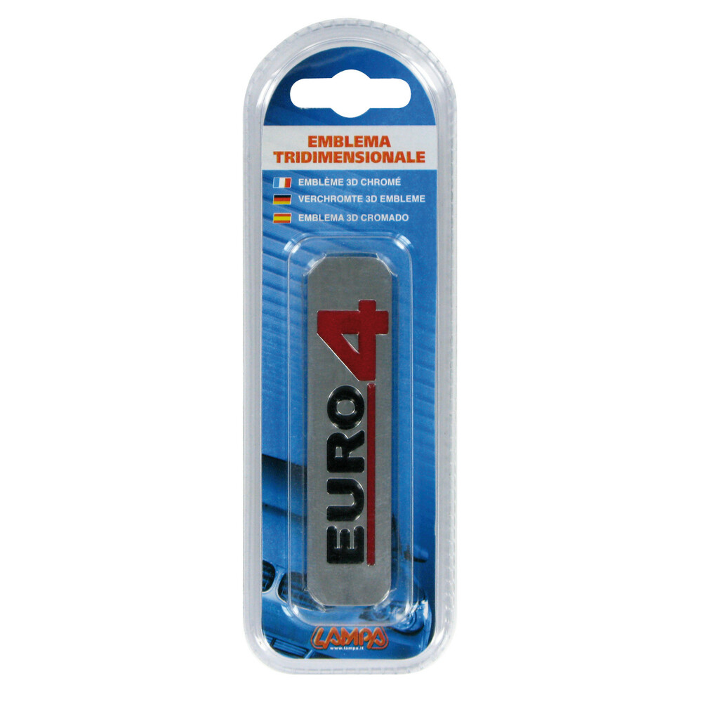 3D Logo EURO 4 100 x 25mm | Autodoplňky Eufab